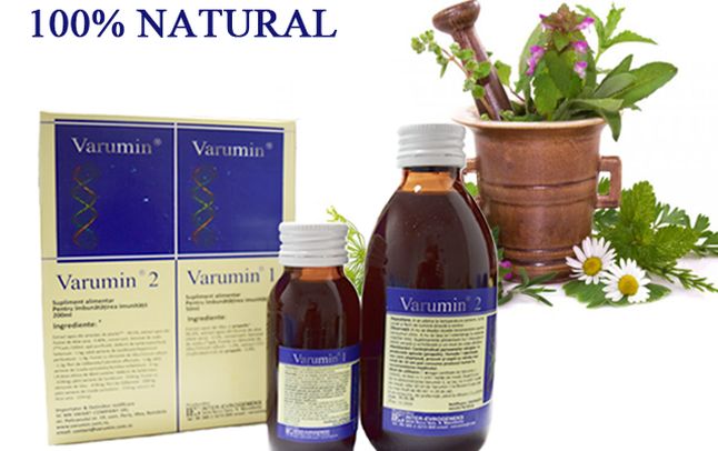 Varumin - supliment alimentar pe baza de plante